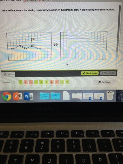 Solved In the left box, draw in the missing curved arrow | Chegg.com