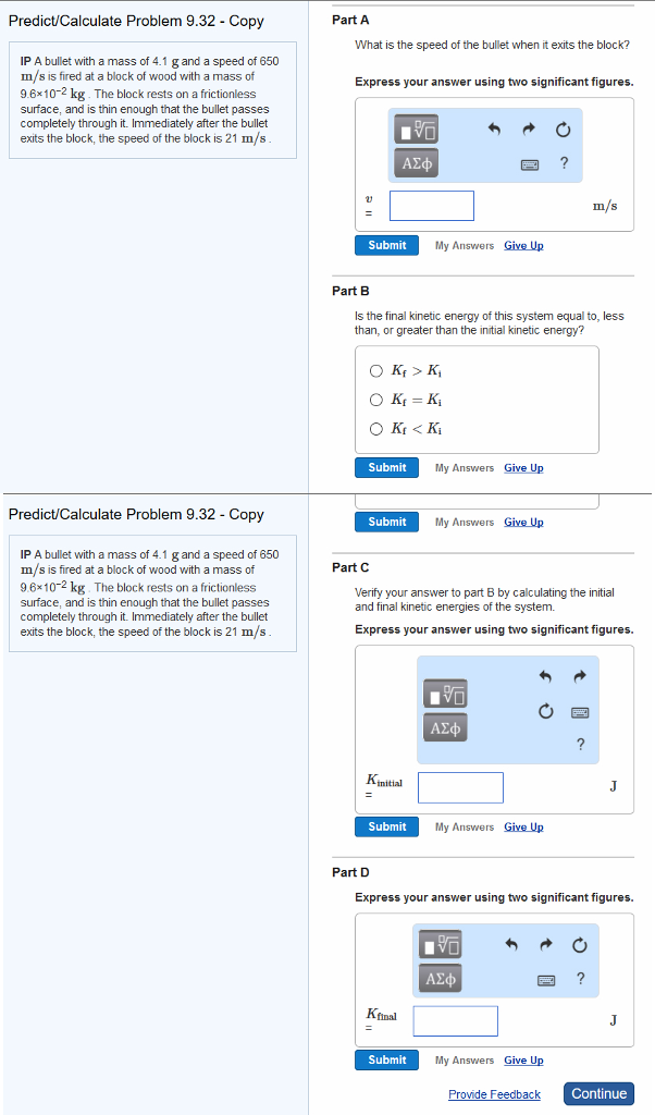 Solved Predict/Calculate Problem 9.32 - Copy Part A What is | Chegg.com