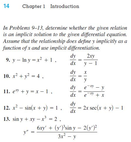 Solved In Problems 9–13, determine whether the given | Chegg.com