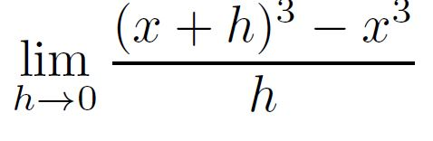 Solved lim h→0 | Chegg.com