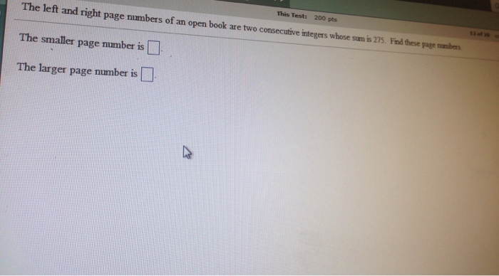 Solved The left and right page numbers of an open book are | Chegg.com