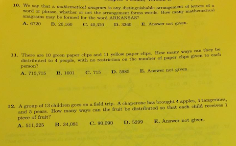 Solved 10. We say that a mathematical anagram is any | Chegg.com