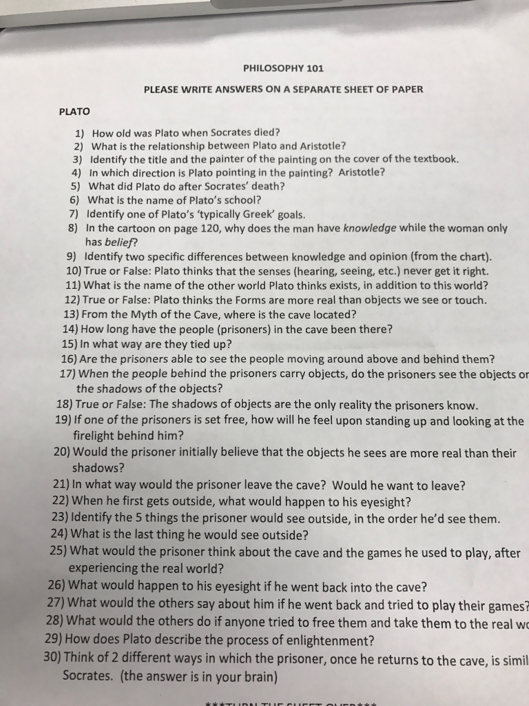 Socrates Plato Aristotle Comparison Chart - Minga