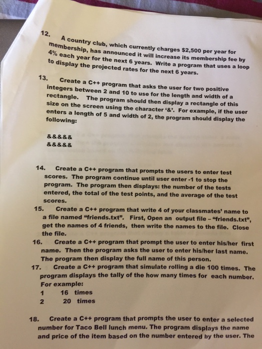 Solved A country club, which currently charges $2, 500 per | Chegg.com