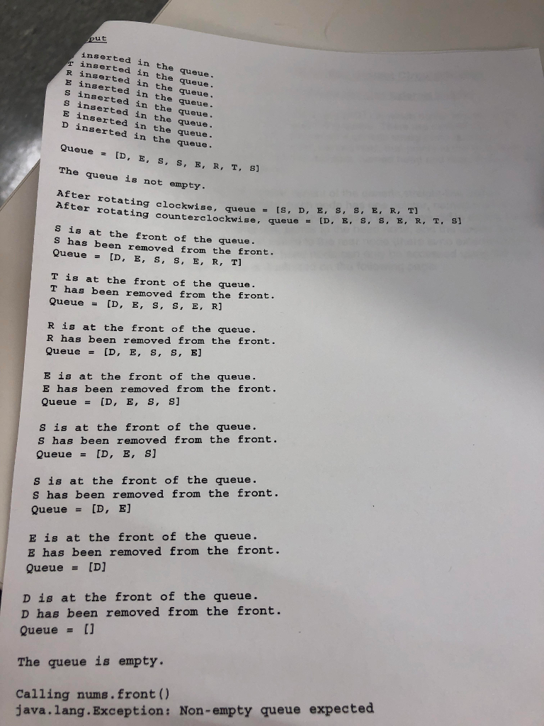Solved eneric Circular Queue with Singly-Linked Nodes and | Chegg.com