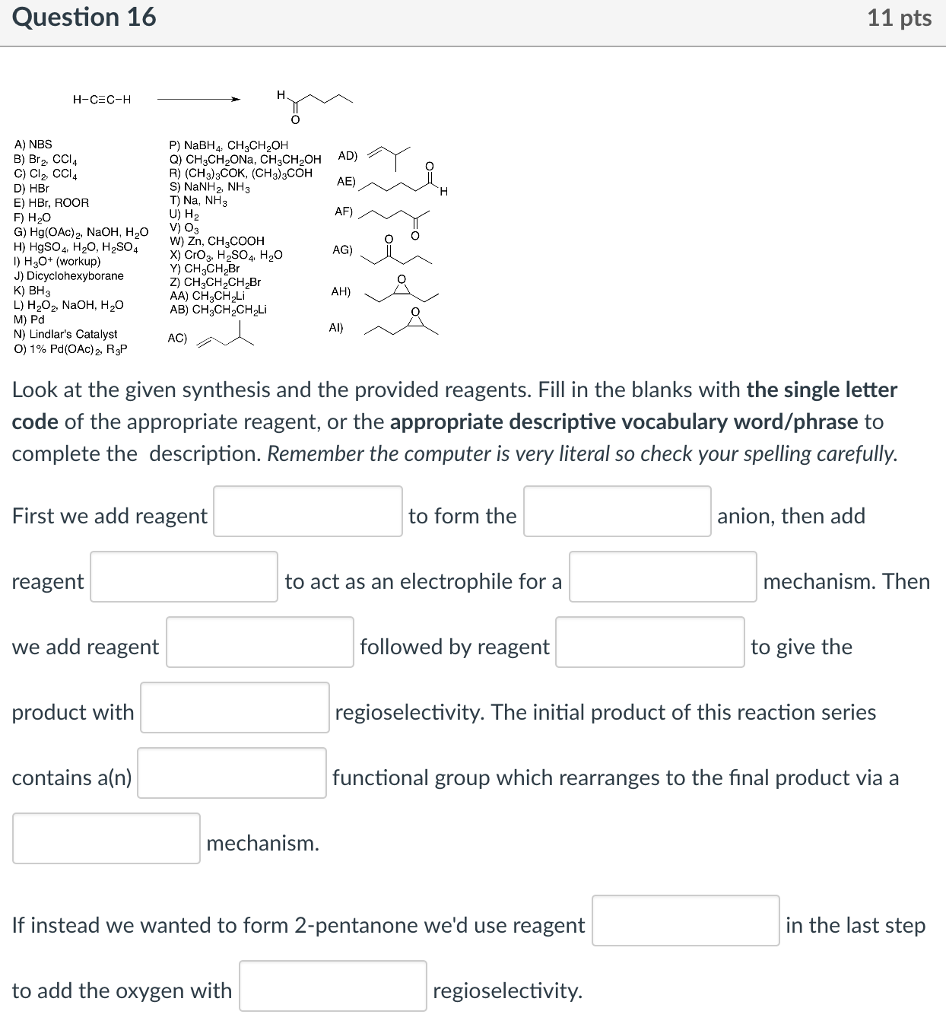 Solved Look at the given synthesis and the provided | Chegg.com