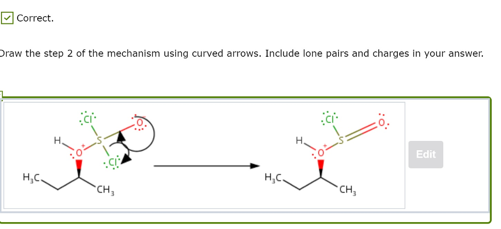 Solved Draw a mechanism for the following reaction: OH Cl | Chegg.com