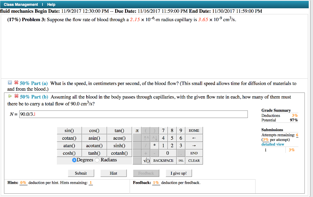 Solved Class Management i Help fluid mechanics Begin Date: | Chegg.com