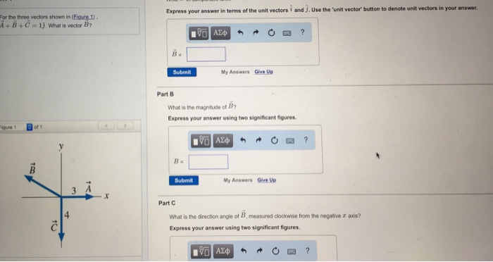 Solved Express your answer in terms of the unit vectors i | Chegg.com