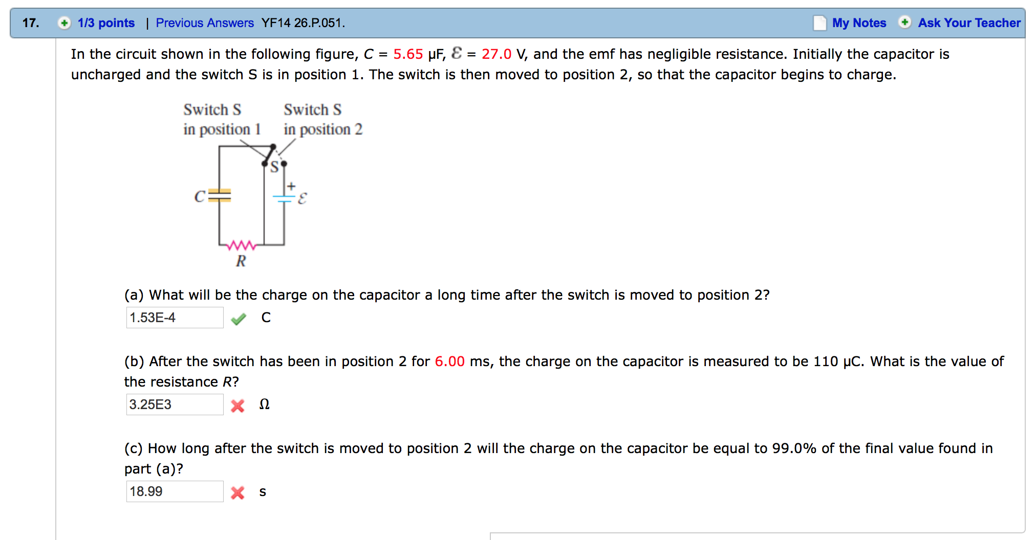 Solved In the circuit shown in the following figure, C = | Chegg.com