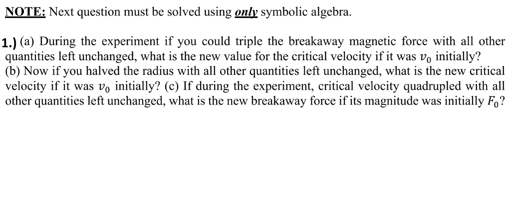 Solved NOTE: Next question must be solved using only | Chegg.com Solved NOTE: Next question must be solved using only | Chegg.com