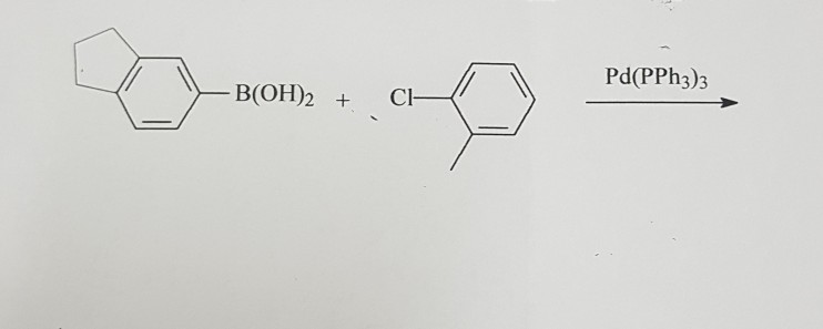 Solved Pd(PPh3)3 -B(OH)2 、Cl + | Chegg.com