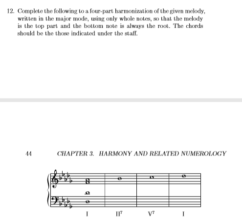 12. Complete the following to a four-part | Chegg.com