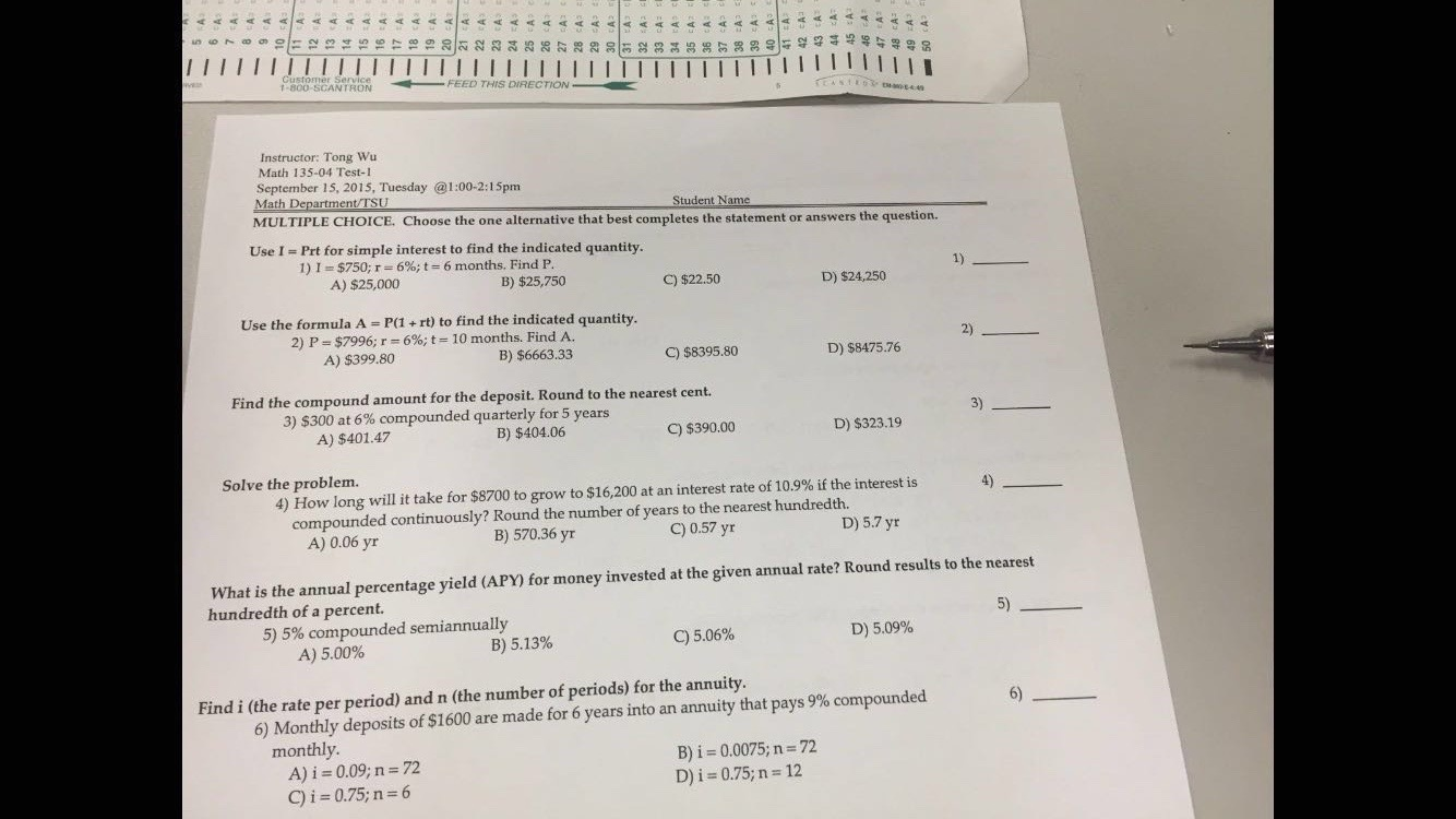 Solved Use I Prt For Simple Interest To Find The Indicated Chegg solved-use-i-prt-for-simple-interest-to-find-the-indicated-chegg