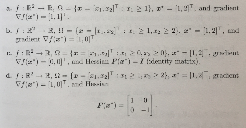 Solved 6 1 Consider The Problem Minimize F Subject To X E