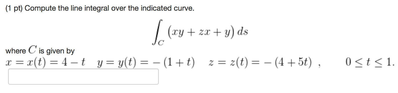 Solved Compute the line integral over the indicated curve. | Chegg.com