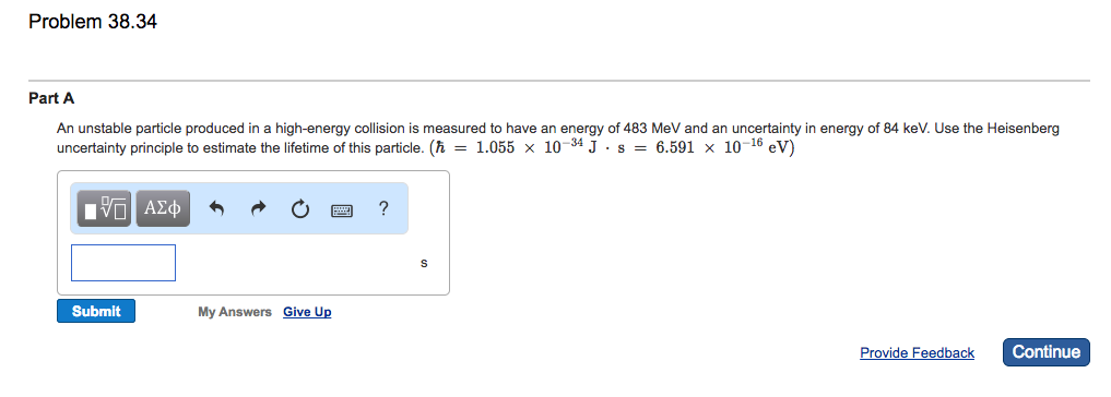 Solved An unstable particle produced in a high-energy | Chegg.com
