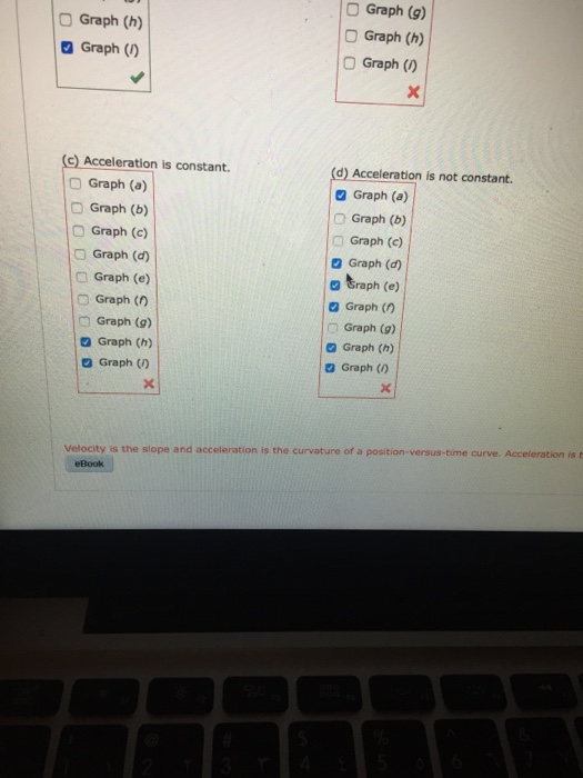 Solved The figure below shows nine graphs of position, | Chegg.com