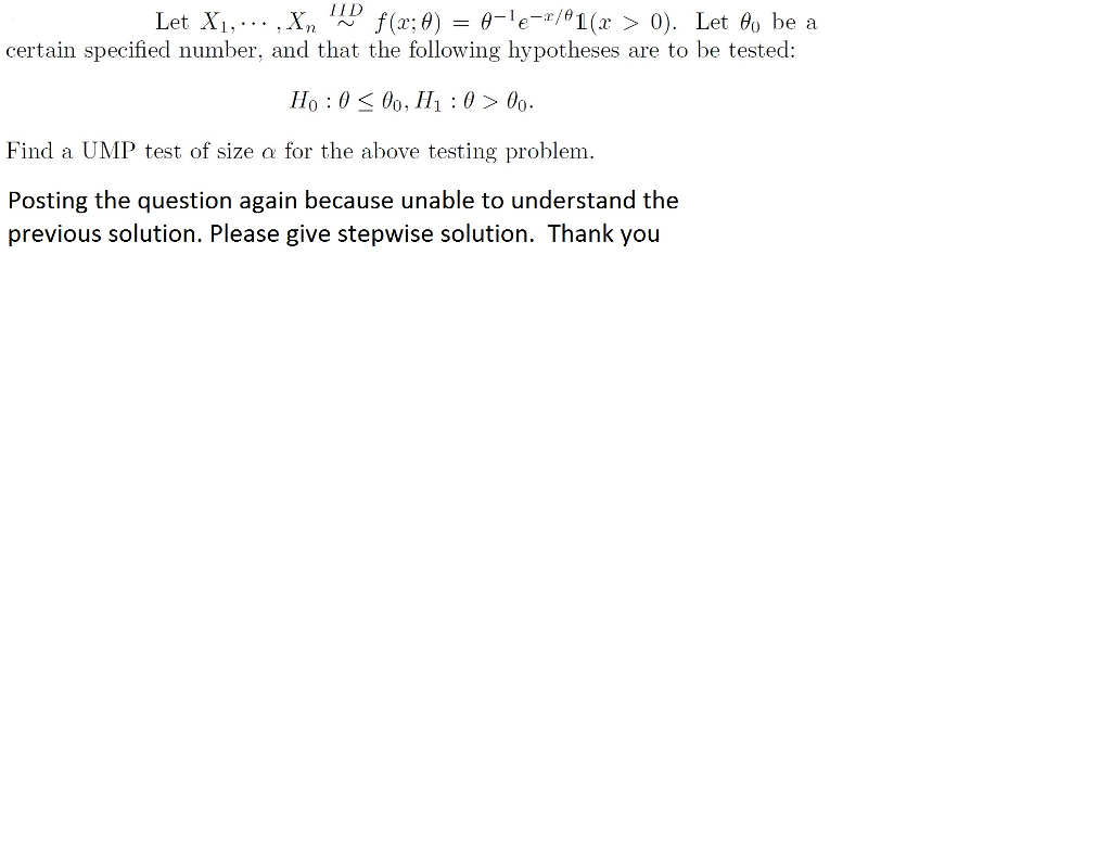 Solved IID o be a certain specified number, and that the | Chegg.com