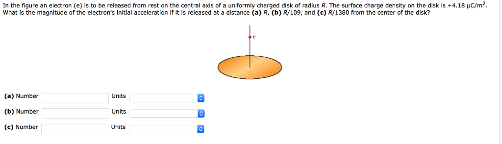 Solved In the figure an electron (e) is to be released from | Chegg.com