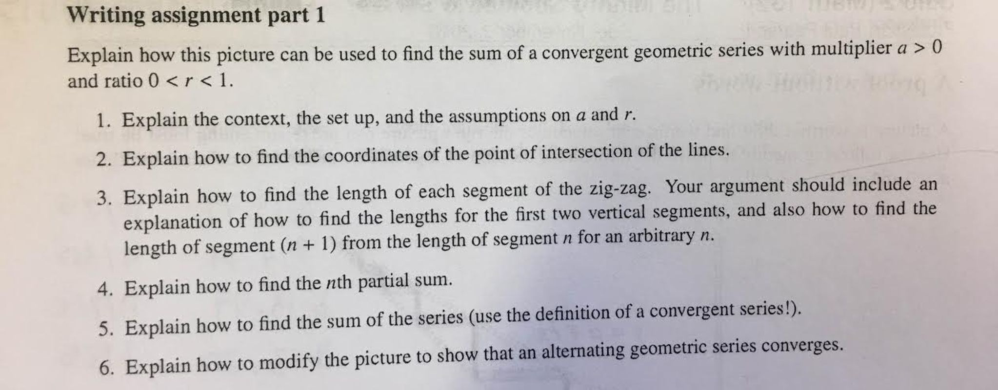 Solved Please help! This is a proof assignment for my calc 2 | Chegg.com