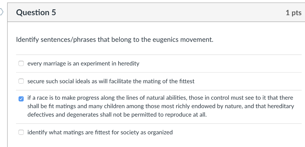 Solved Question 5 1 pts ldentify sentences/phrases that | Chegg.com Solved Question 5 1 pts ldentify sentences/phrases that | Chegg.com