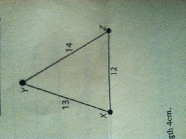 Solved 18. List the angles of xyz in order from smallest to | Chegg.com
