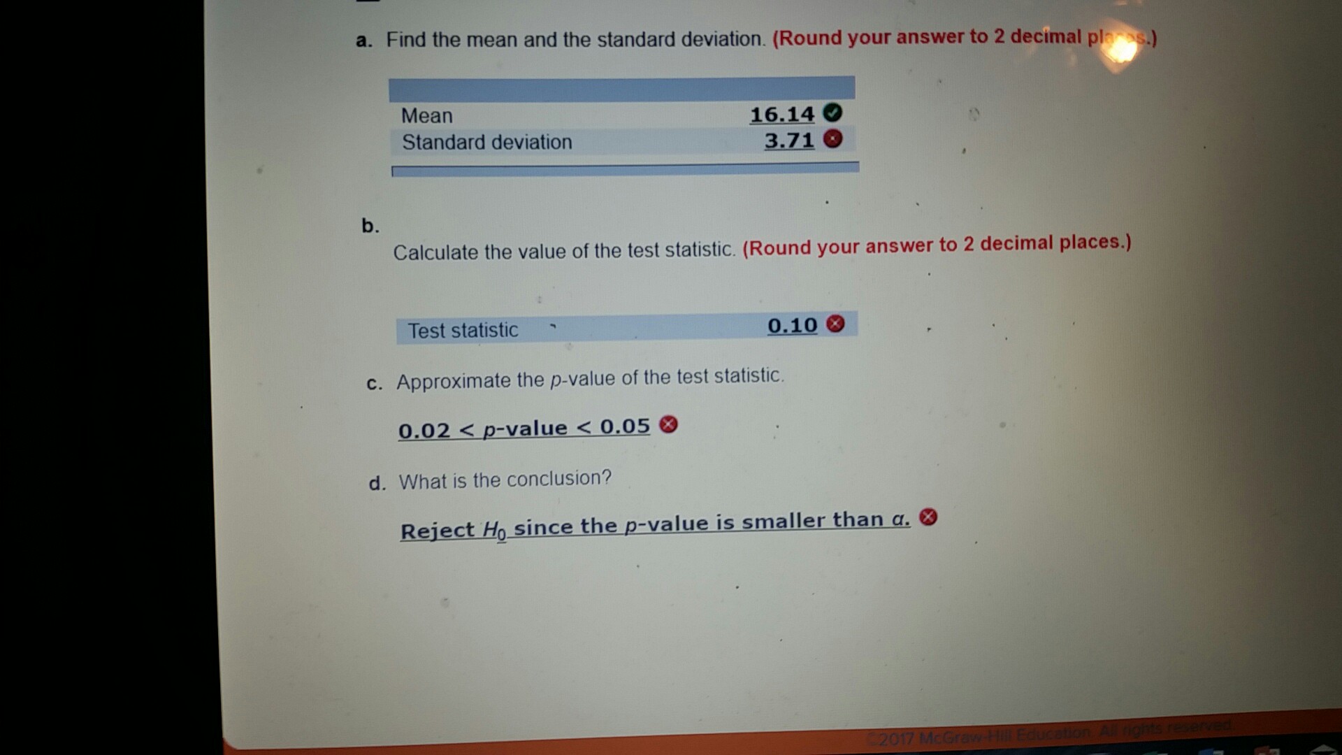 Solved (Round all intermediate calculations to at least 4 | Chegg.com