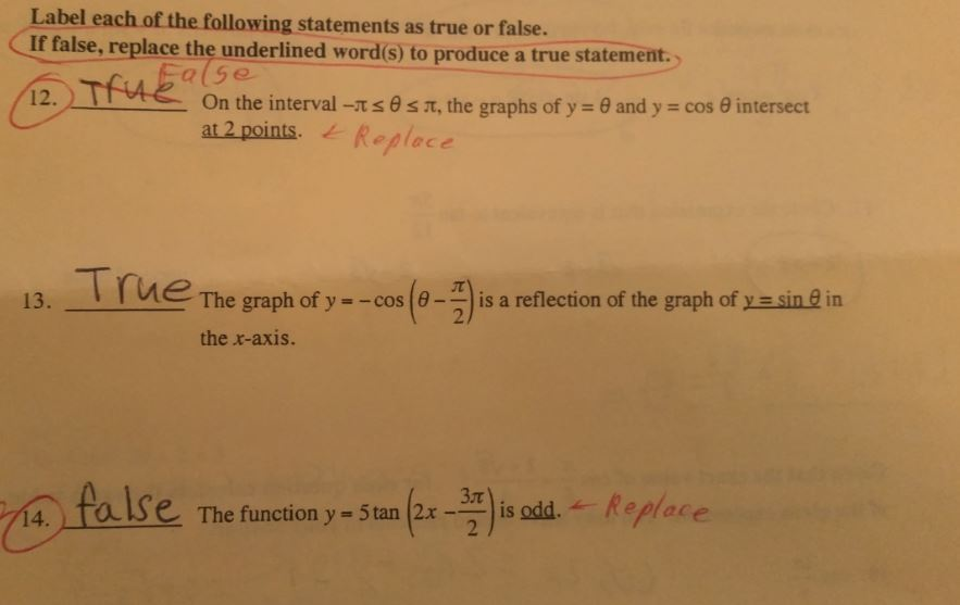 Solved Label each of the following statements as true or | Chegg.com