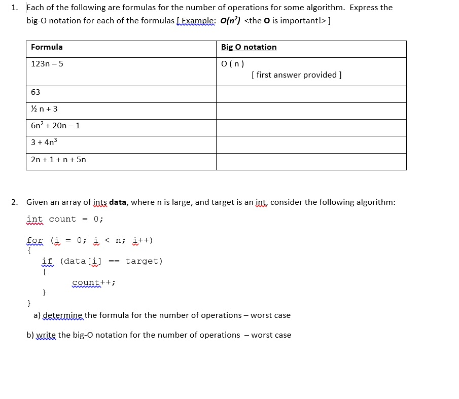 Solved Each of the following are formulas for the number of | Chegg.com