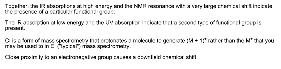 Provide a structure for the following compound: IR: | Chegg.com