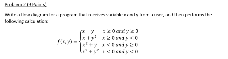 Solved Since you will be drawing flow diagrams for this | Chegg.com