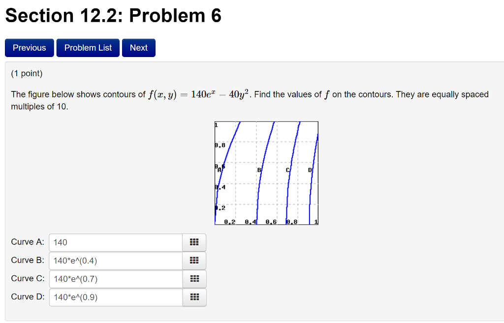 Solved Section 12.2: Problem6 Previous Problem List Next 1 | Chegg.com