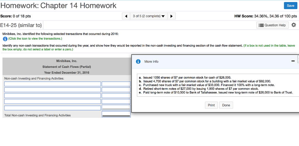 Solved Homework: Chapter 14 Homework Save Score: 34.36%, | Chegg.com