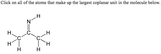 Solved Click on all of the atoms that make up the largest | Chegg.com