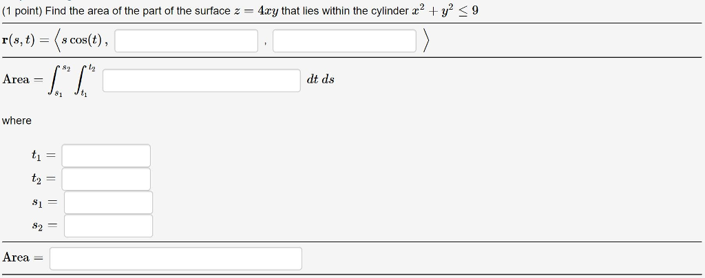 Solved Need help with some multivariable calc problems! | Chegg.com
