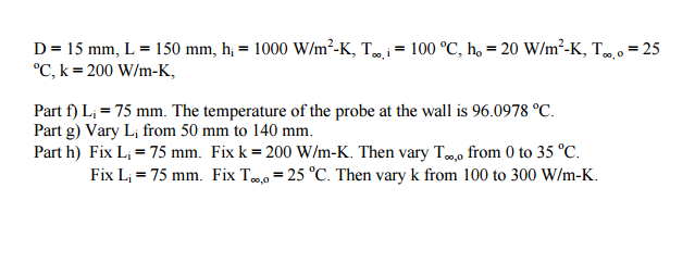 A schematic diagram of a temperature probe to measure | Chegg.com