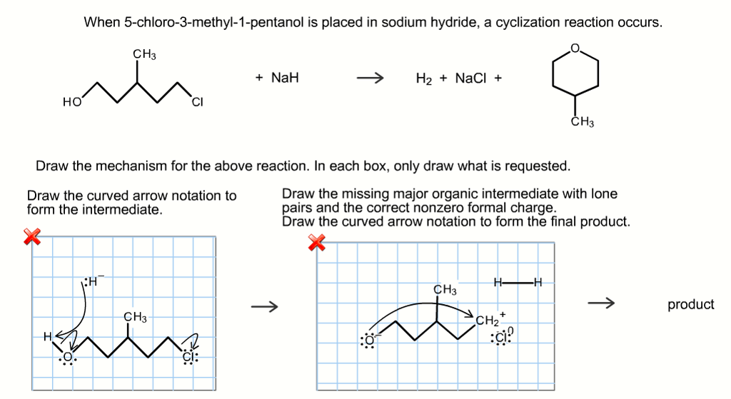 Solved When 5-chloro-3-methyl-1-pentanol is placed in sodium | Chegg.com