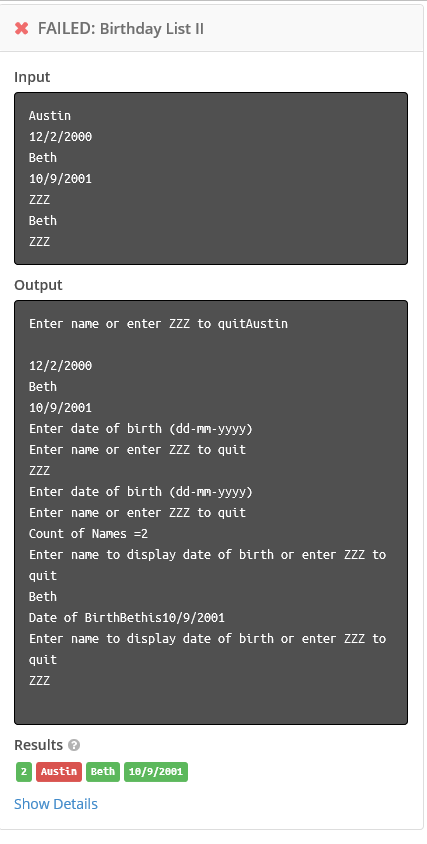 Solved Java problem: Write an application that allows a user | Chegg.com