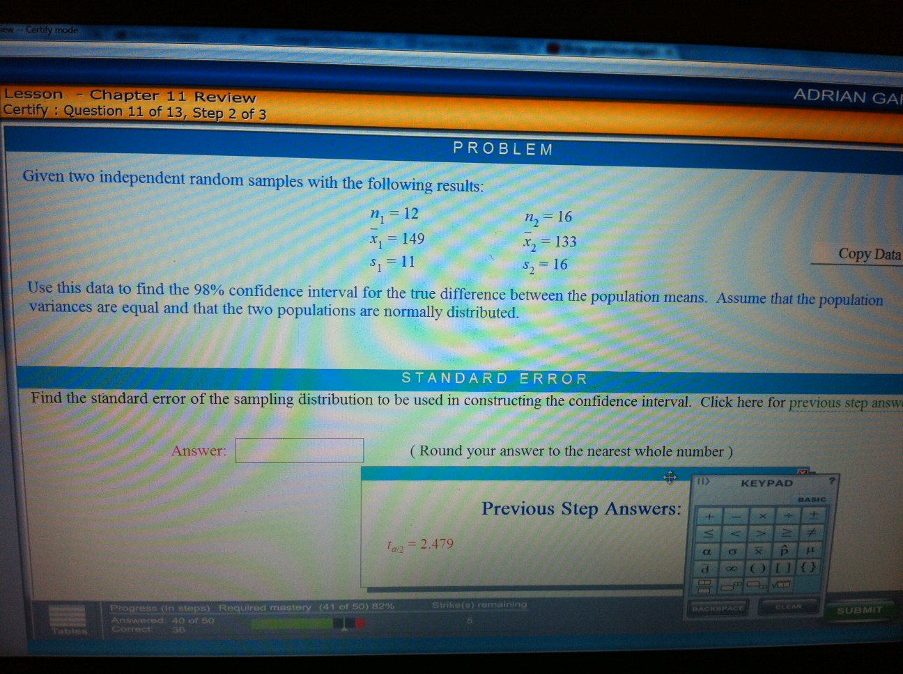 Solved This value can be computed using the following | Chegg.com