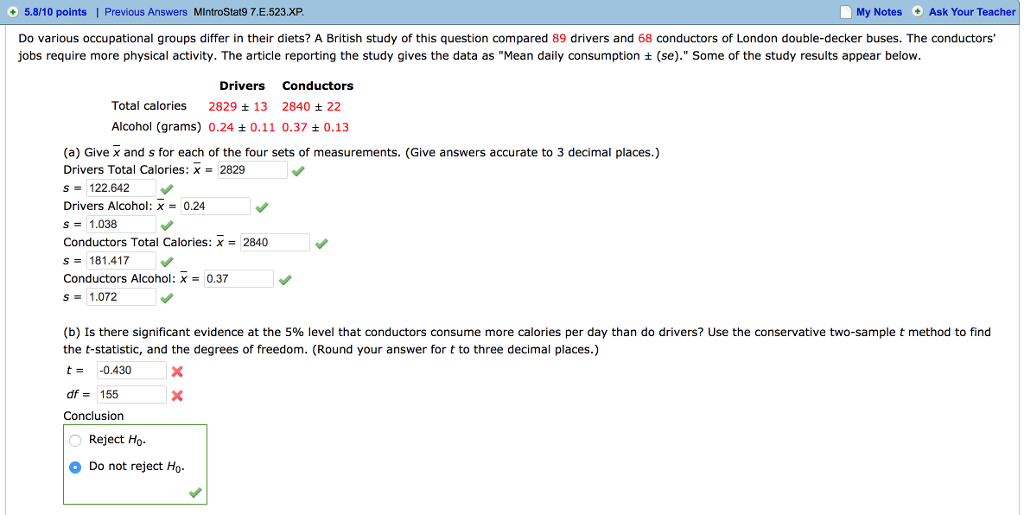 Solved 5.8/10 points | Previous Answers MIntroStat9 | Chegg.com Solved 5.8/10 points | Previous Answers MIntroStat9 | Chegg.com