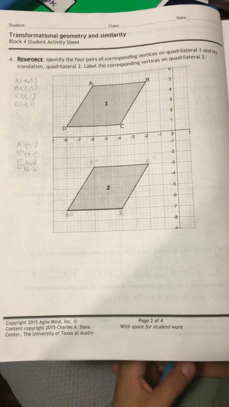 Solved Identify the four pairs of corresponding vertices on | Chegg.com