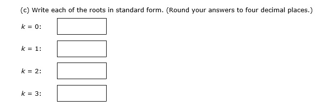 Solved For a positive integer n, the complex number z = | Chegg.com