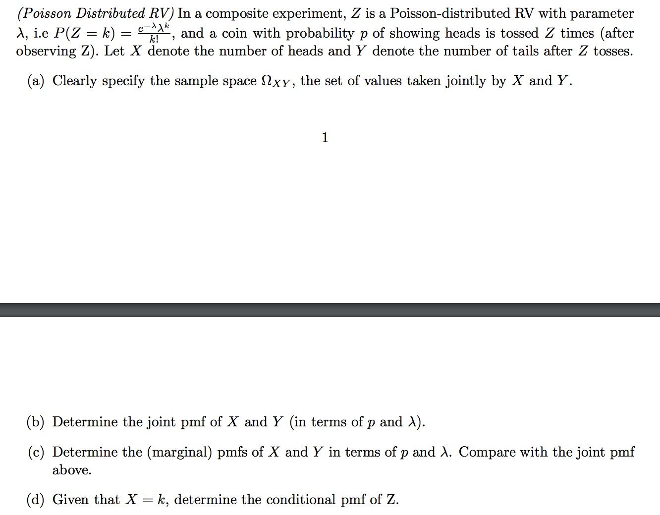 Solved Clearly specify the sample space ohm xy, the set of | Chegg.com