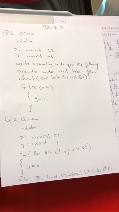 Solved Data x: word 23 y: word -3 Write assembly code for | Chegg.com