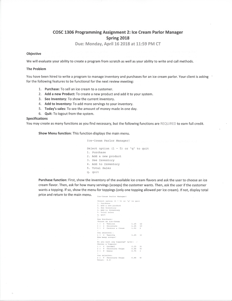 Solved Please Help Me With This Python 3 Problem This Is 8564