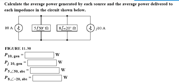 Solved Calculate the average power generated by each source | Chegg.com