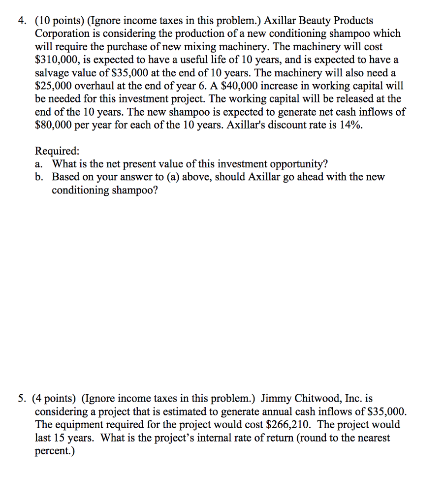 Solved Part 2. Problems. There are four problems. Each one | Chegg.com