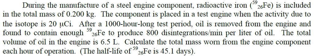 Solved During the manufacture of a steel engine component, | Chegg.com