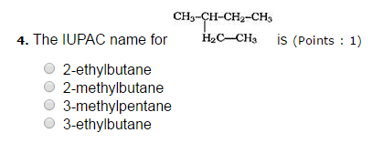 Solved CH3CH2CH2CH2 CH2 CH2CH3 CH3CHCH3 5. The compound has | Chegg.com